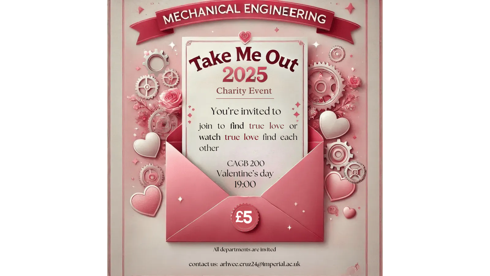 Take Me Out 2025 at CAGB 200, London on 14th Feb 2025 | Fatsoma