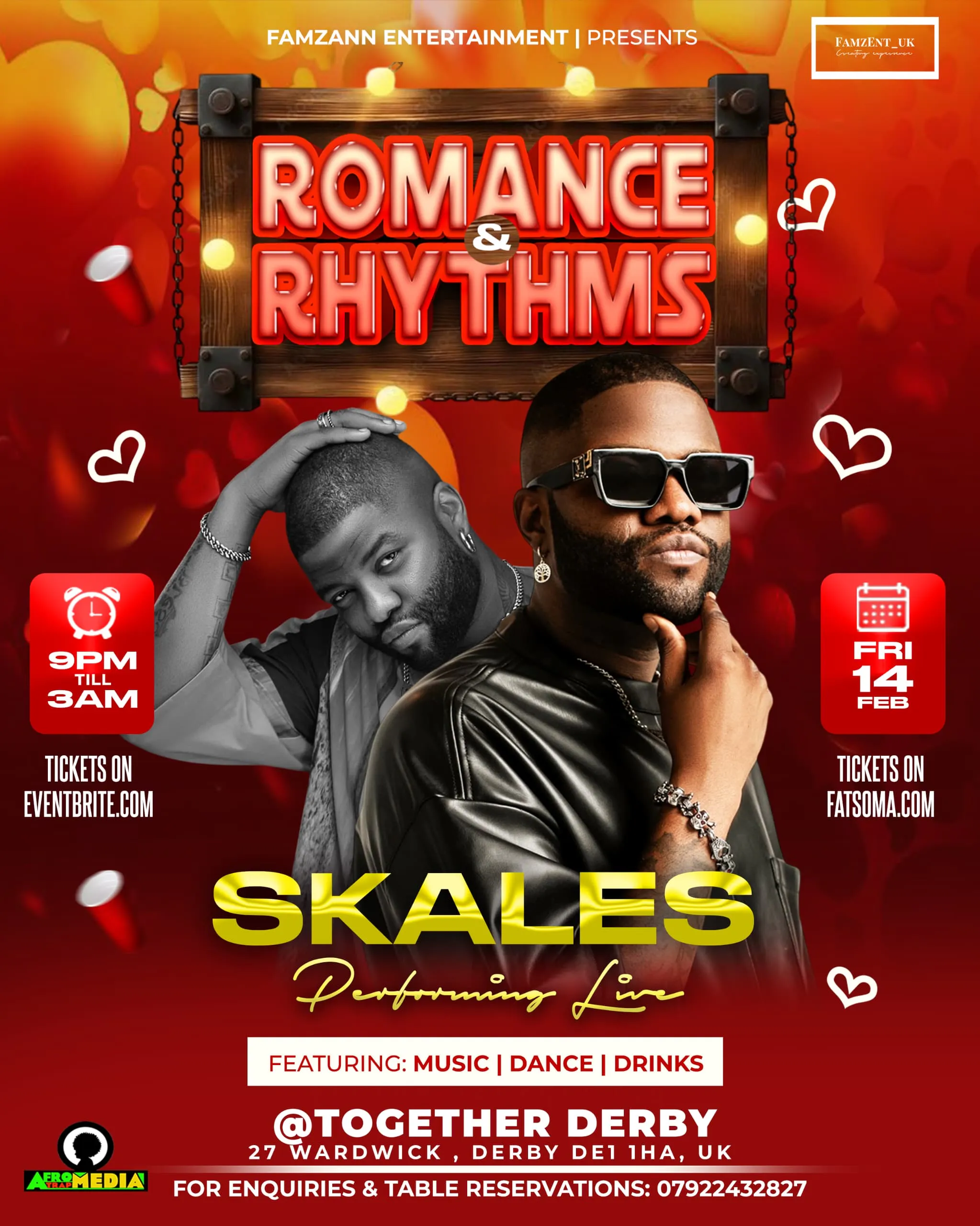 ️ ROMANCE & RHYTHMS – SKALES LIVE IN DERBY! ️ at Together, Derby on ...