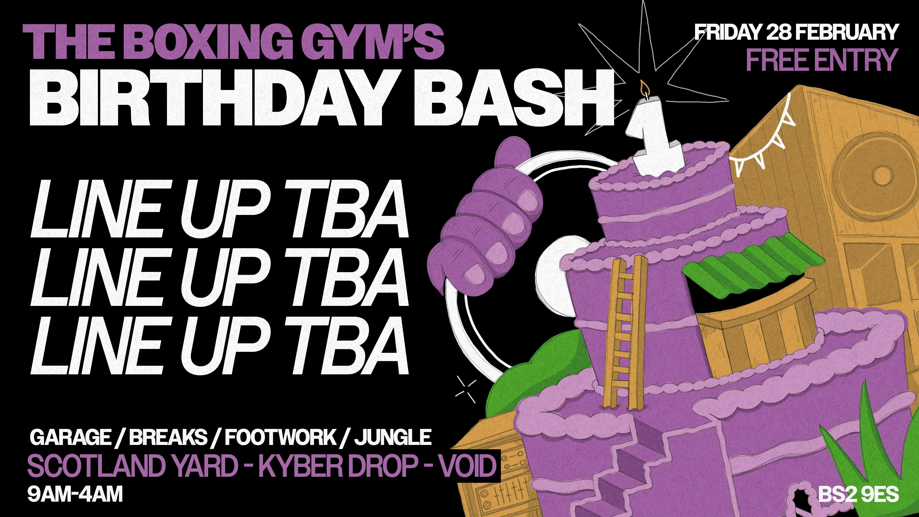 The Boxing Gym's Big Birthday Bash! at The Boxing Gym, Avon on 28th Feb ...