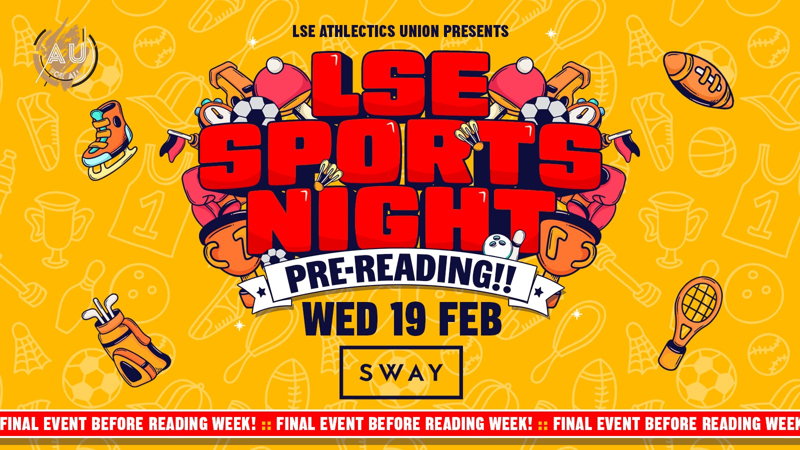 LSE AU Presents 💃 The Official LSE Sports Night : SWAY London 🫶 at Sway ...
