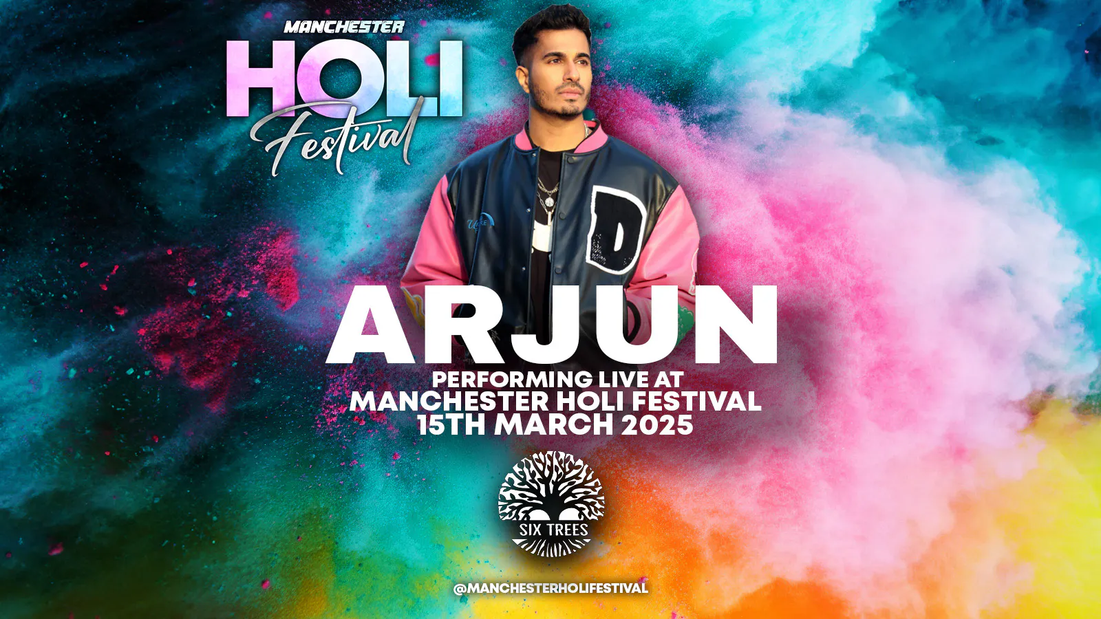 Manchester Holi Festival | Saturday 15th March | Six Trees Kitchen ...