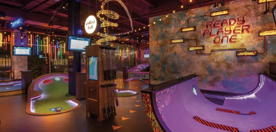 Mini Golf & Afrobeats at Putshack at Puttshack, White City, London on ...