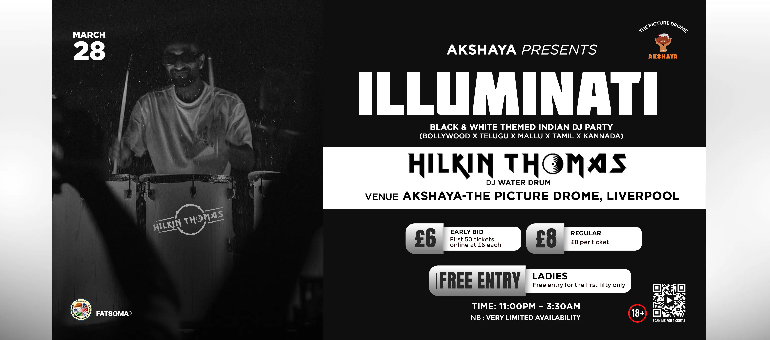 ILLUMINATI – Black & White Themed Indian DJ Party at Akshaya - The ...