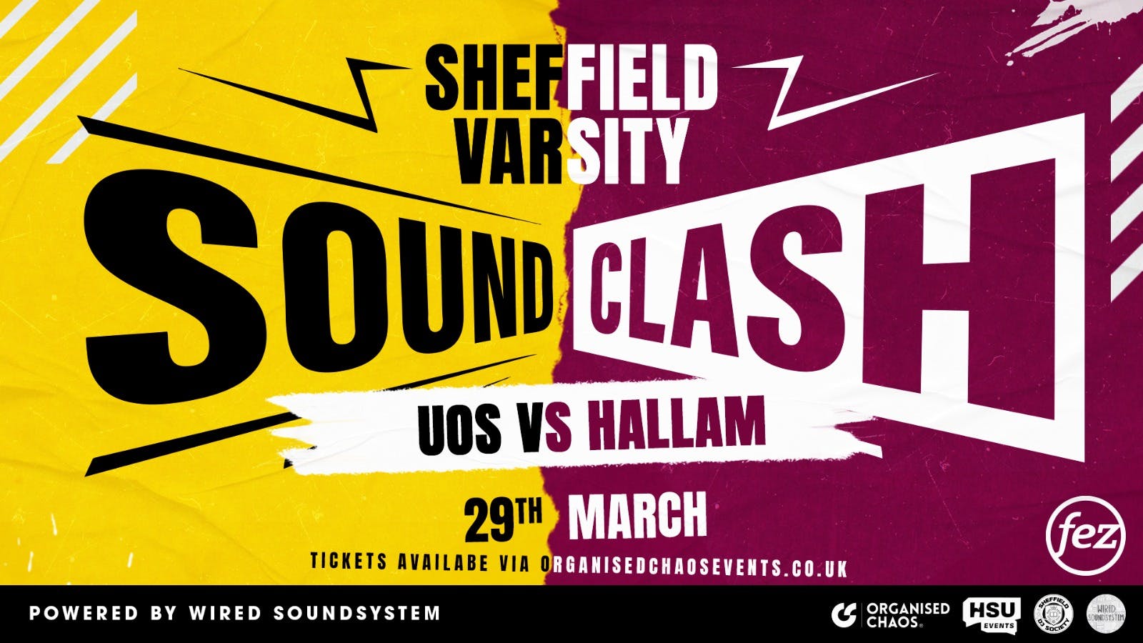 Sheffield Varsity | Sound Clash | UOS vs Hallam at Fez Sheffield ...