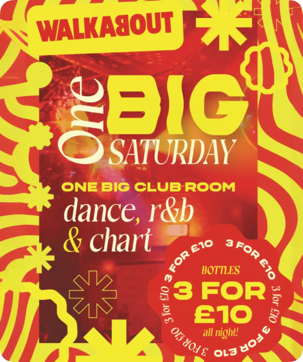 One Big Saturday at Walkabout - Sheffield, Sheffield on 15th Mar 2025 ...