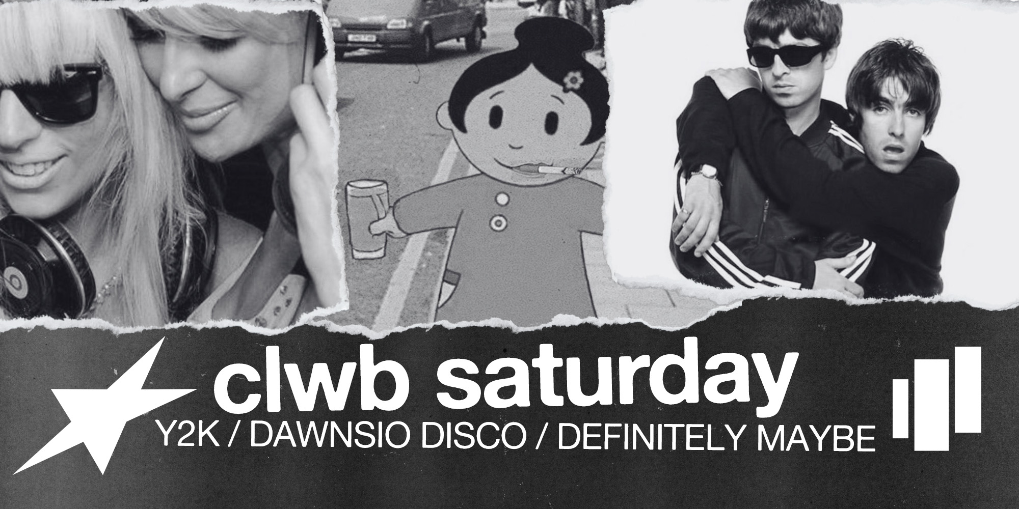 CLWB SATURDAY 22.03 - DAWNSIO DISCO, Y2K, DEFINITELY MAYBE at Clwb Ifor ...