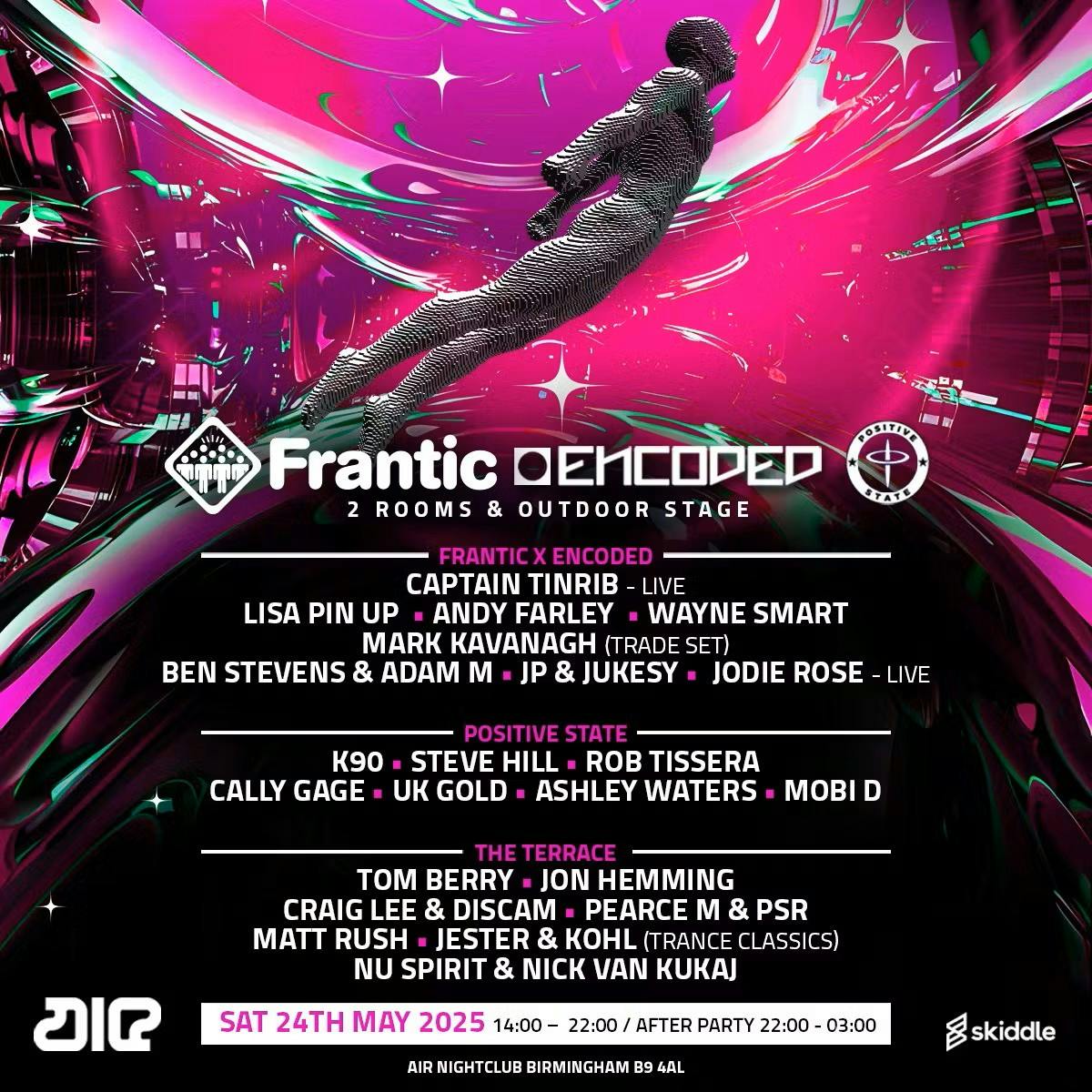 Frantic & Encoded at Zumhof Biergarten, Birmingham on 24th May | Fatsoma