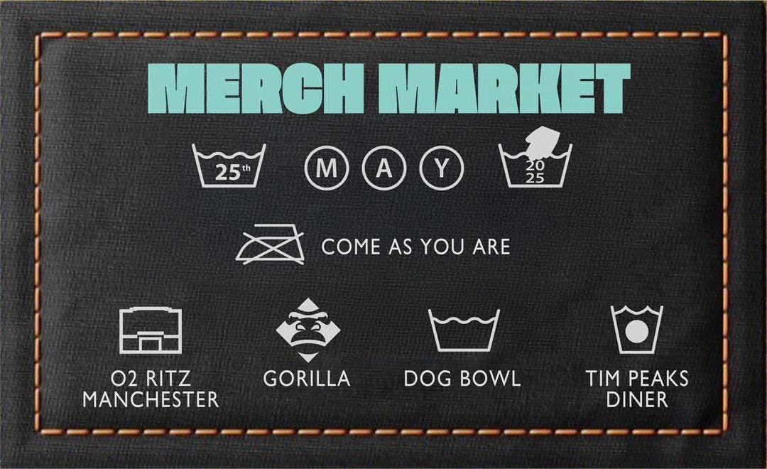Merch Market at Gorilla, Manchester on 25th May | Fatsoma