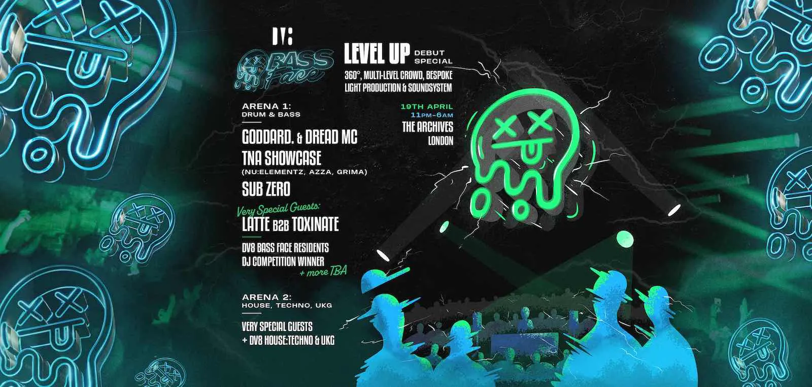 Bass Face // DNB // LEVEL UP SPECIAL +*OUR BIGGEST LINEUP YET*! LAST ...