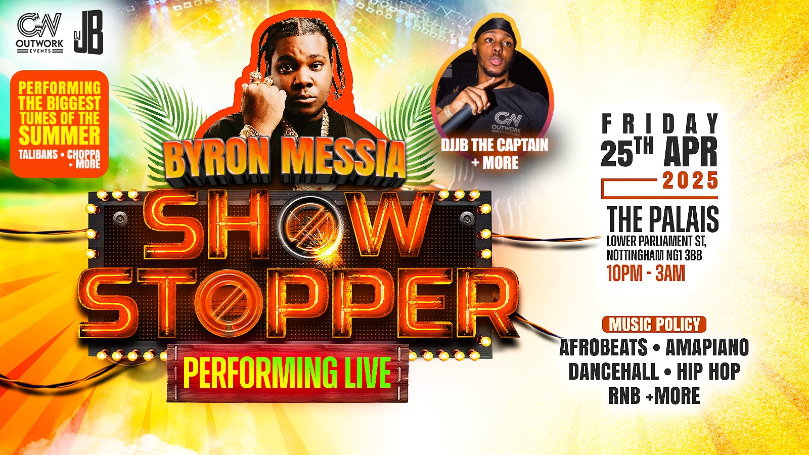SHOWSTOPPER | BYRON MESSIA PERFORMING LIVE | NOTTINGHAM | DJJB THE ...
