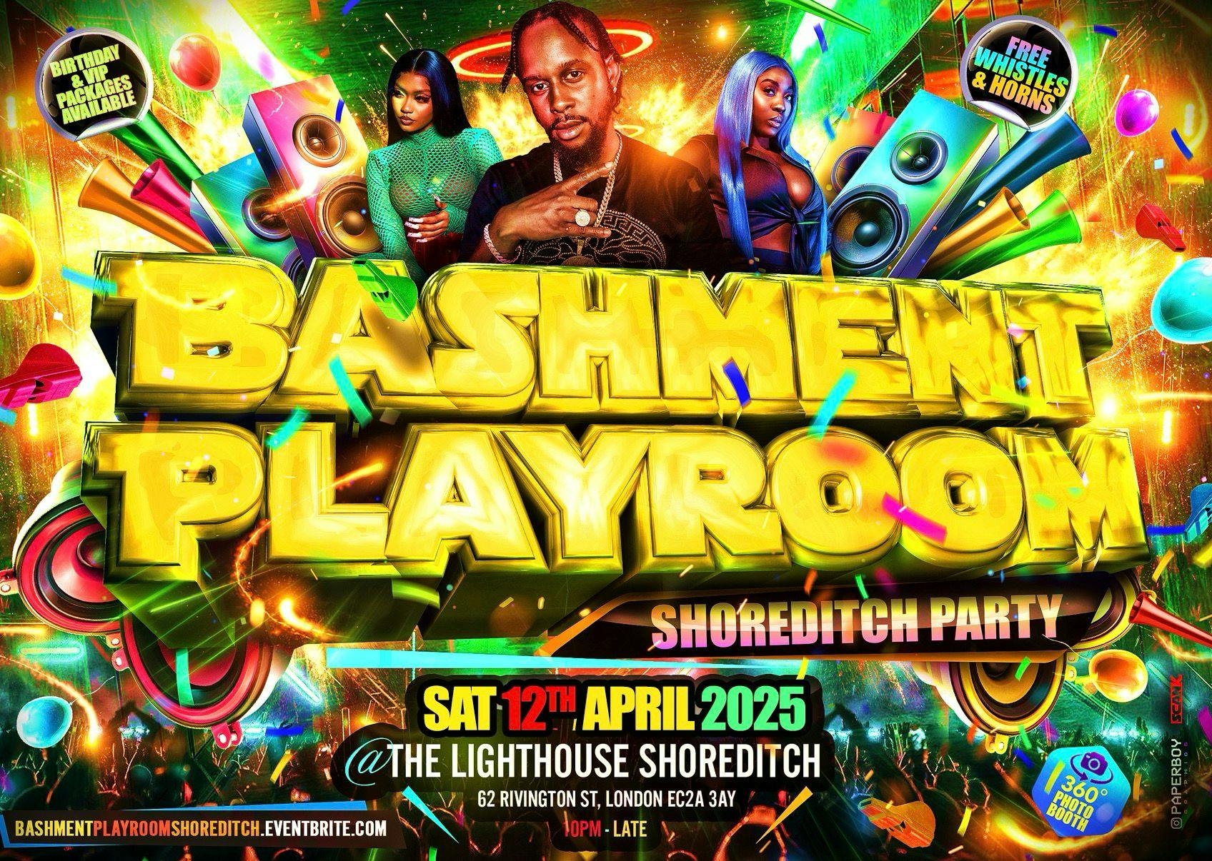 Bashment Playroom - Shoreditch Party at The Lighthouse Bar and Club ...