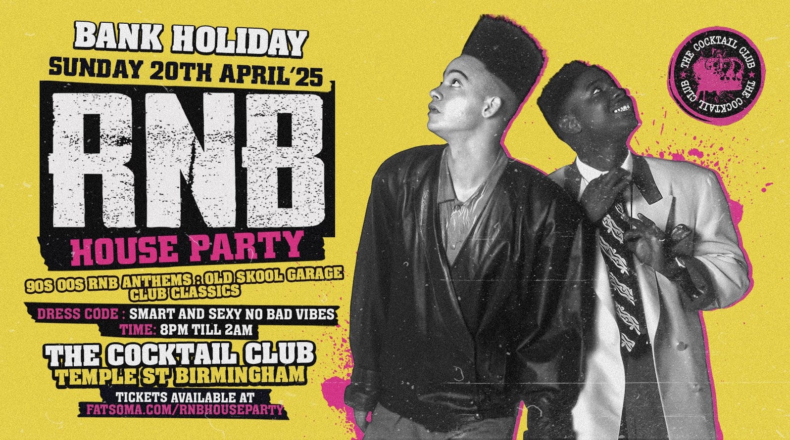 RnB House Party at The Cocktail Club - Cocktail Bar in Birmingham ...