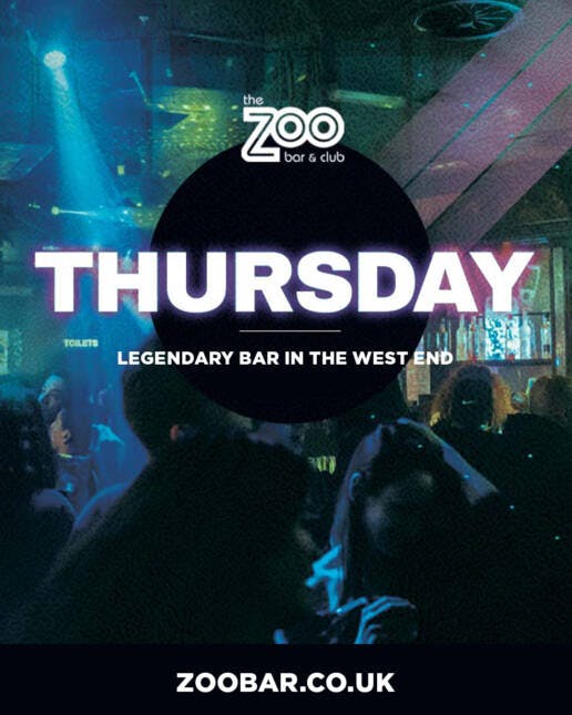The Zoo Bar London Leicester Square Thursday - Thursday Night at Zoo ...