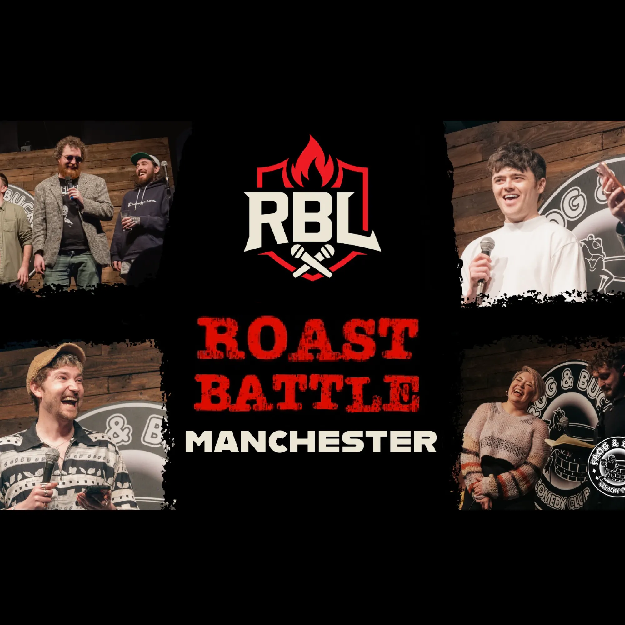Roast Battle League at Frog and Bucket Comedy Club, Manchester on 16th ...