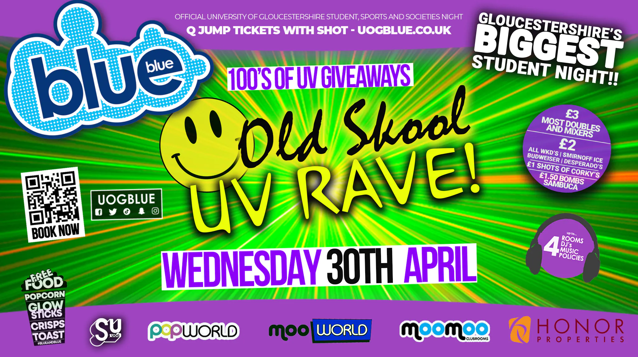 Blue and Blue Wednesdays | 😊 OLD SKOOL UV RAVE 😊 Gloucestershire’s ...