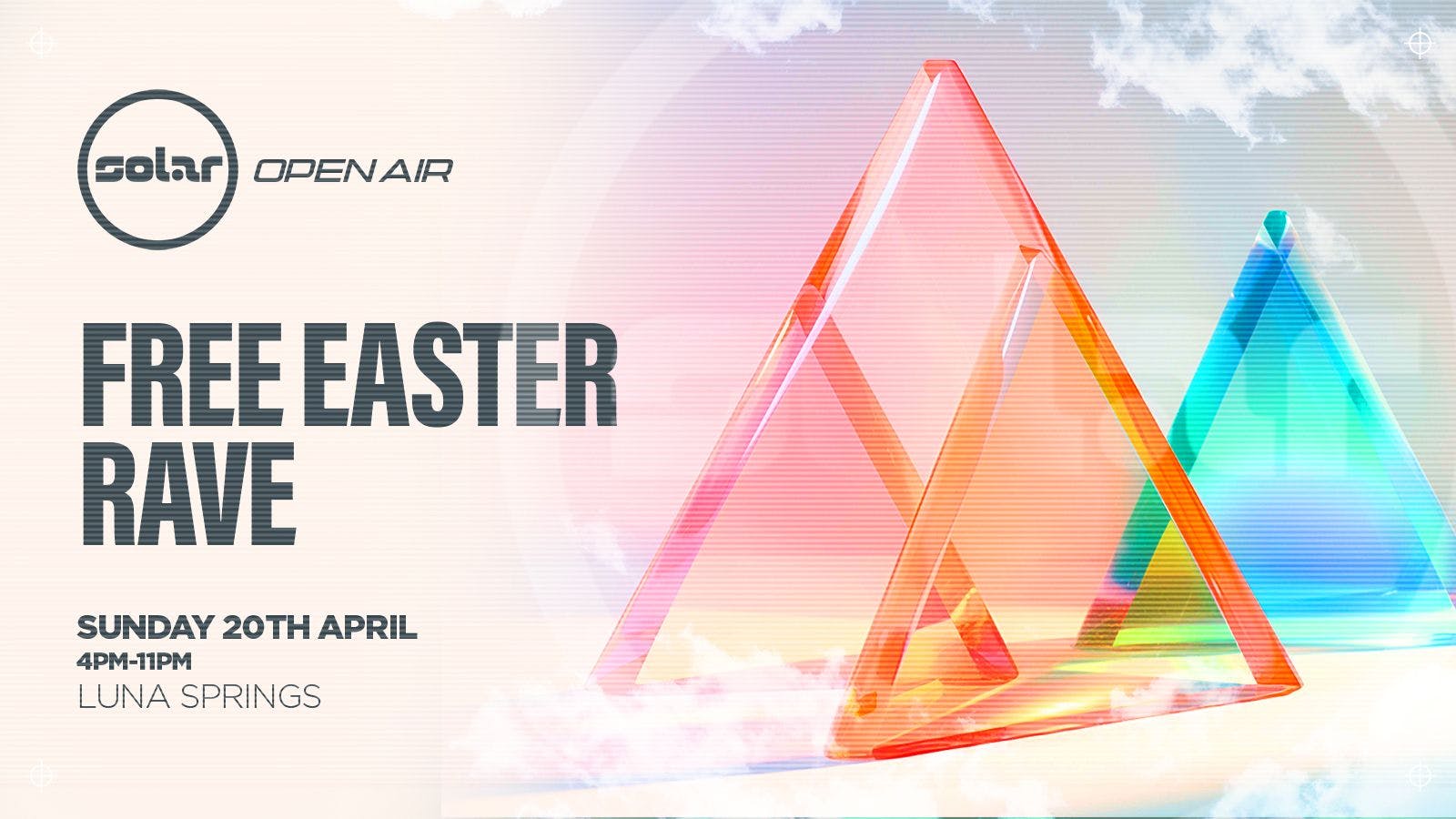 Solar x Easter Sunday - Luna Springs - Sunday 20th April [LIMITED ...