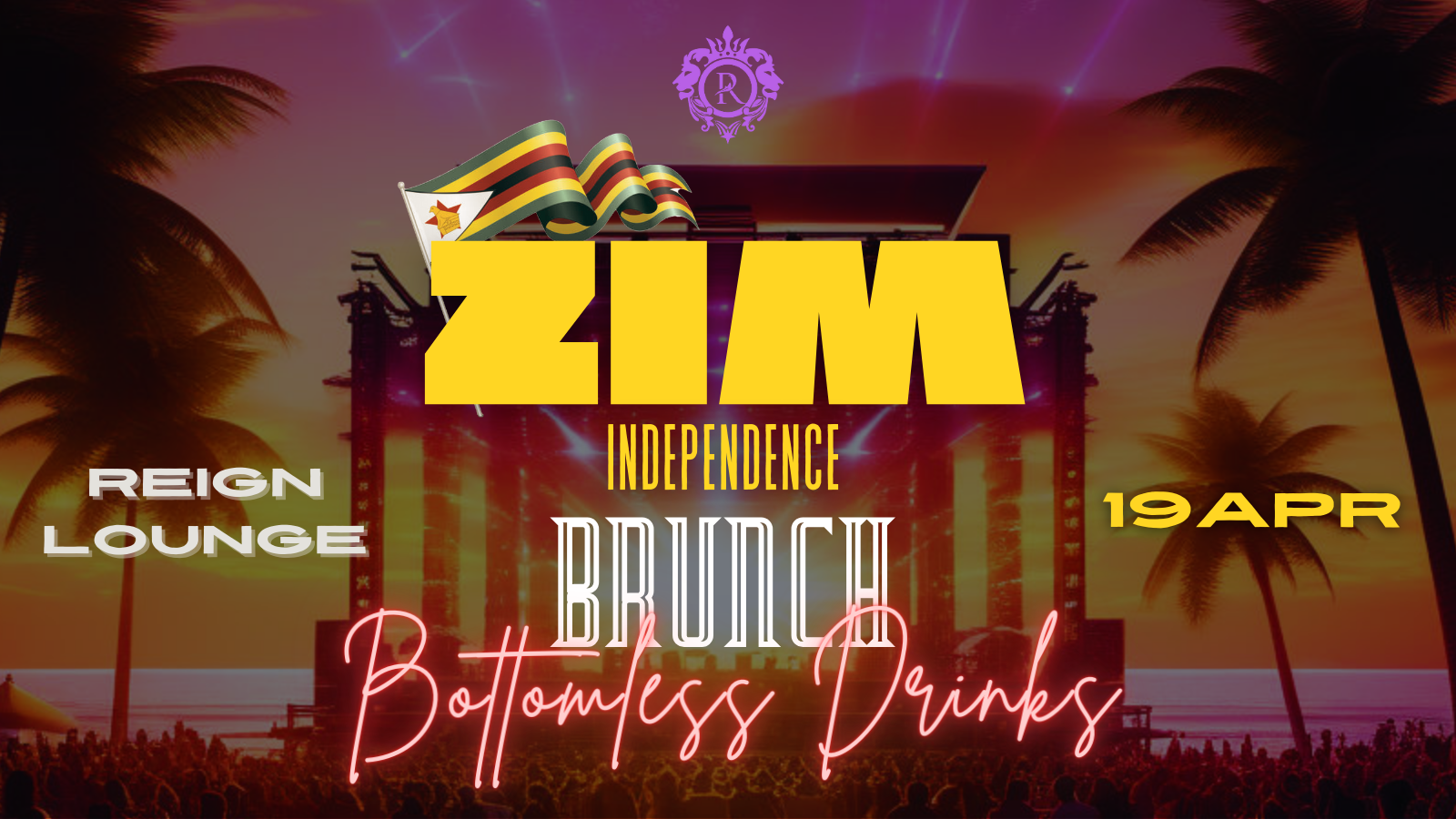 Zim Independence Day Brunch at Reign Lounge, Stoke-on-Trent on 19th Apr ...