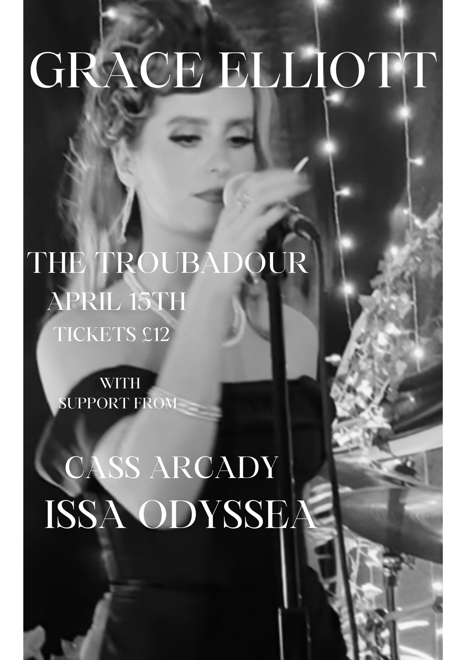 Grace Elliott at The Troubadour at Troubadour, London on 15th Apr | Fatsoma