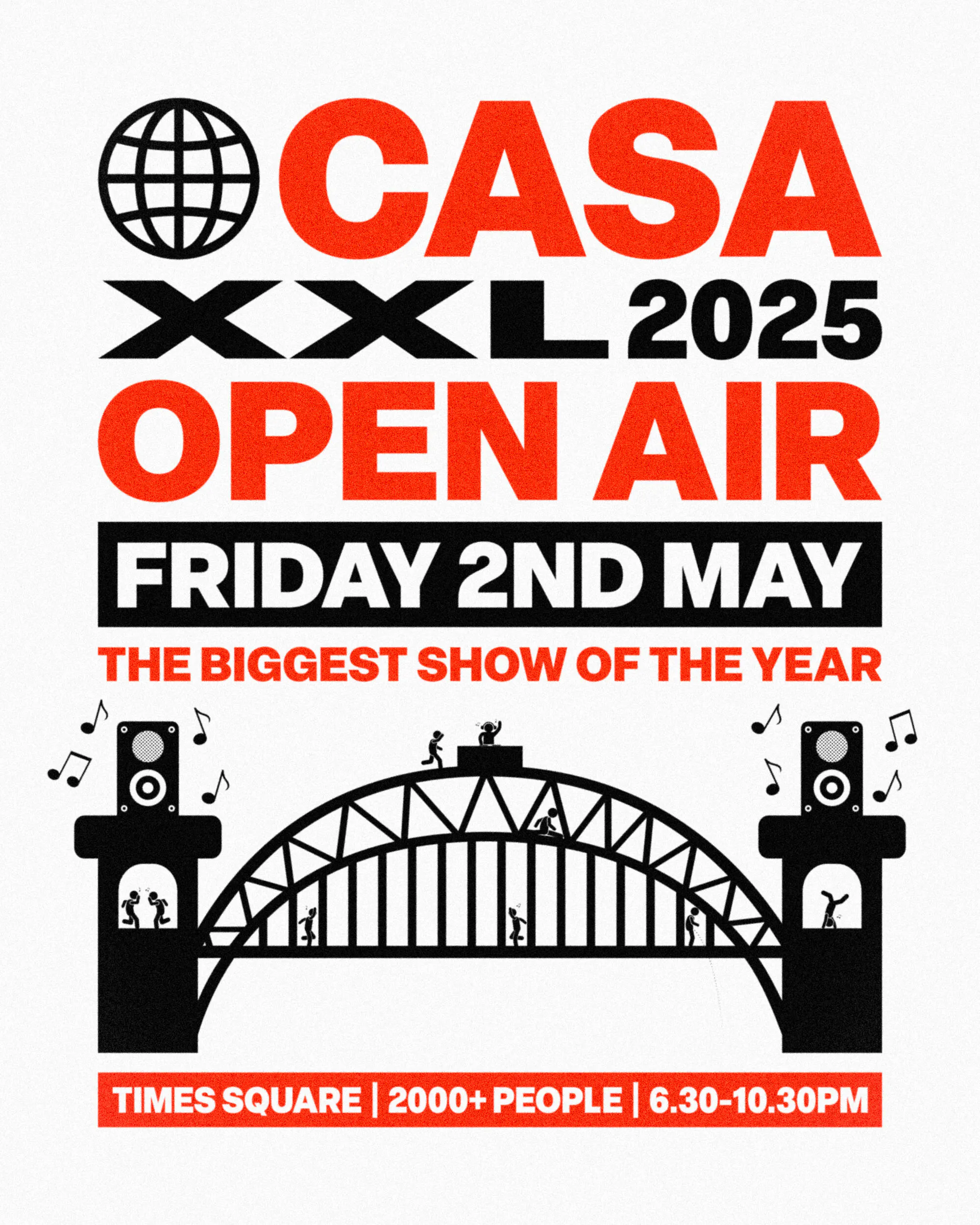 CASA: XXL OPEN AIR // FRIDAY 2ND MAY // TIMES SQUARE at Times Square ...