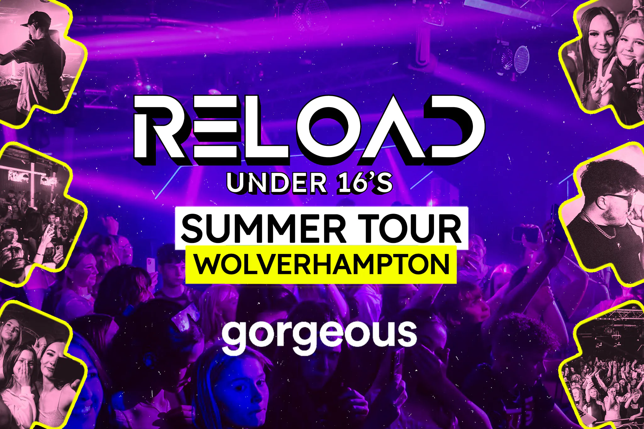 **FINAL 100 TICKETS** Reload Under 16s Summer Tour - Wolverhampton Ft ...