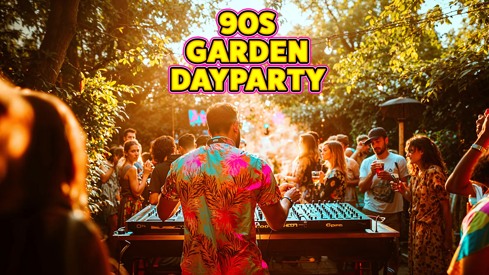 90s Garden Day Party: Bournemouth 🌿 23rd August at The George Tapps ...