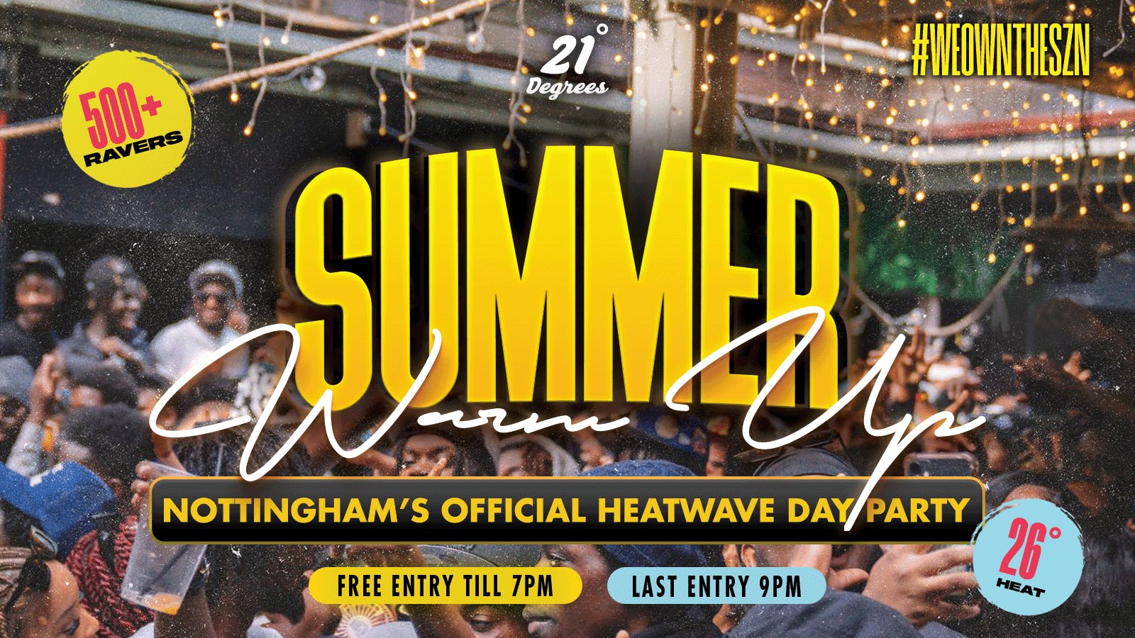 SUMMER WARM UP - Nottingham's Official Heatwave Day Party! at Fusion ...