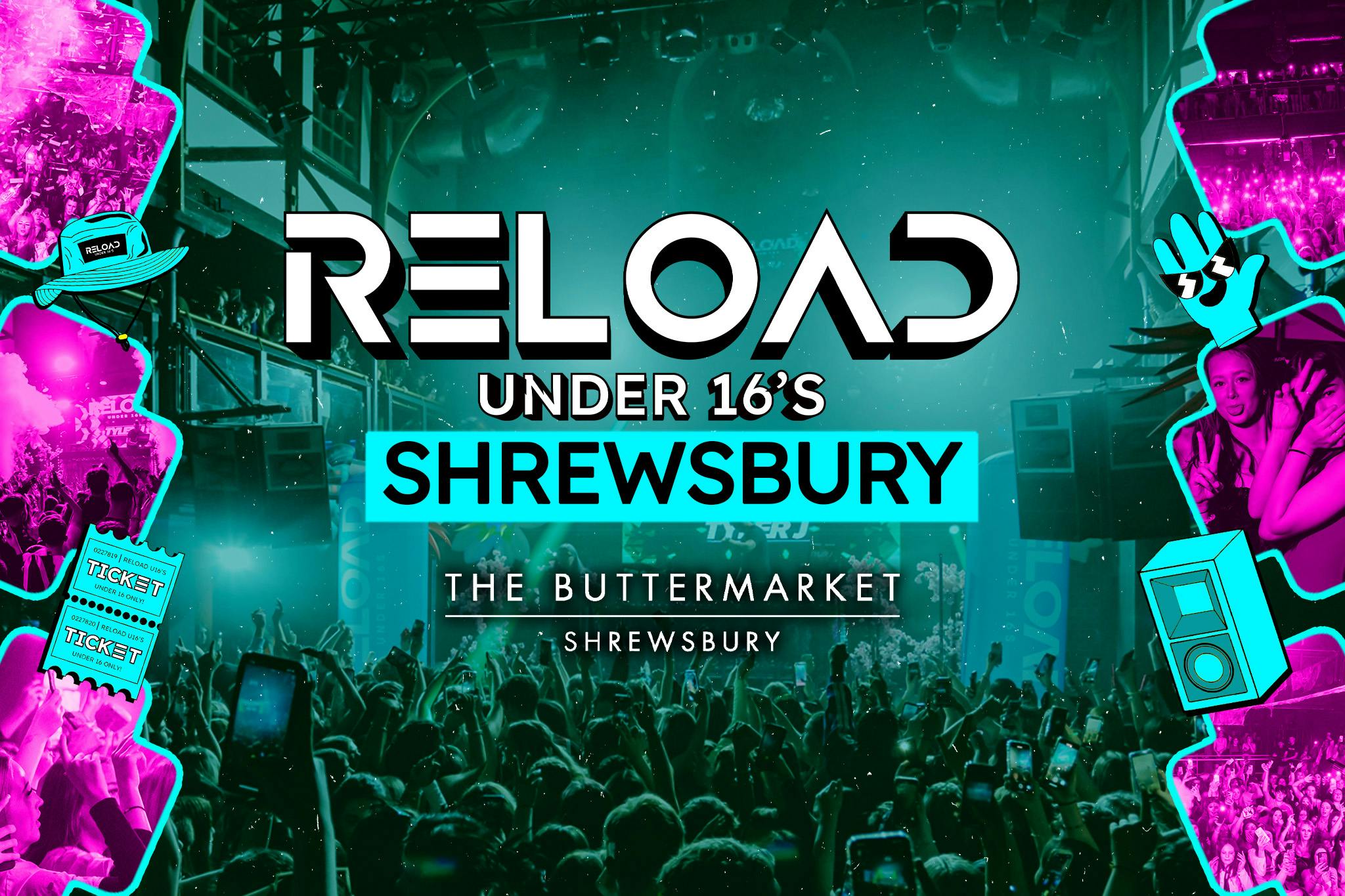 **FINAL 100 TICKETS** Reload Under 16s Summer Tour - Shrewsbury Ft Mr ...