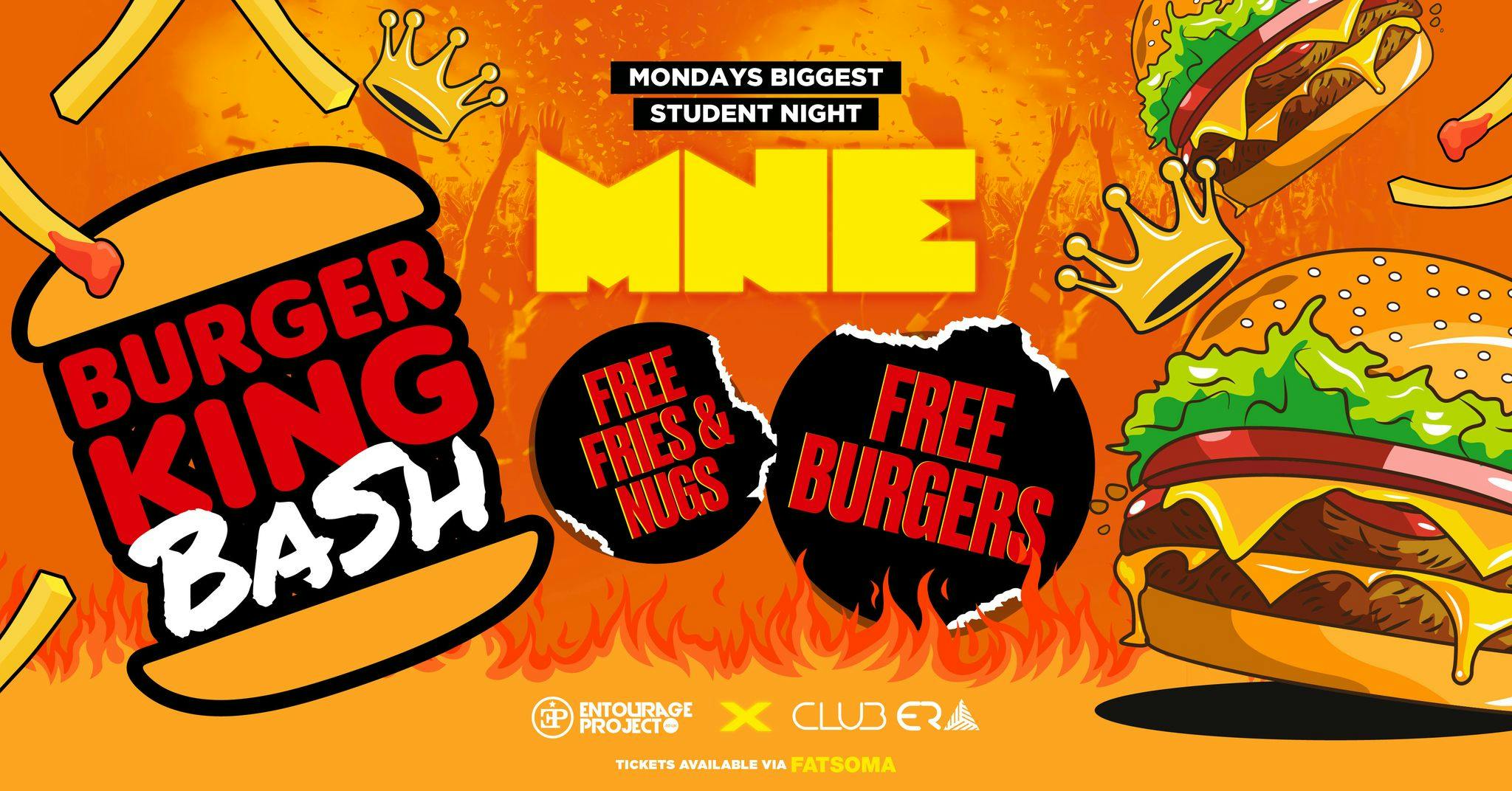 MNE - BURGER KING BASH - VIP BOOTHS at Club Era, Reading on 5th May ...