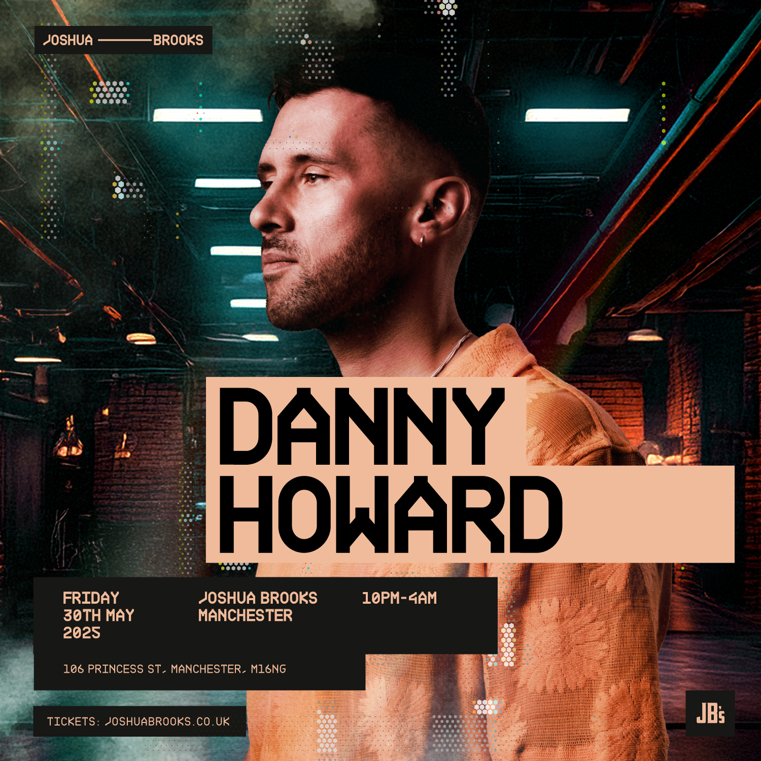 Danny Howard at Joshua Brooks at Joshua Brooks, Manchester on 30th May ...