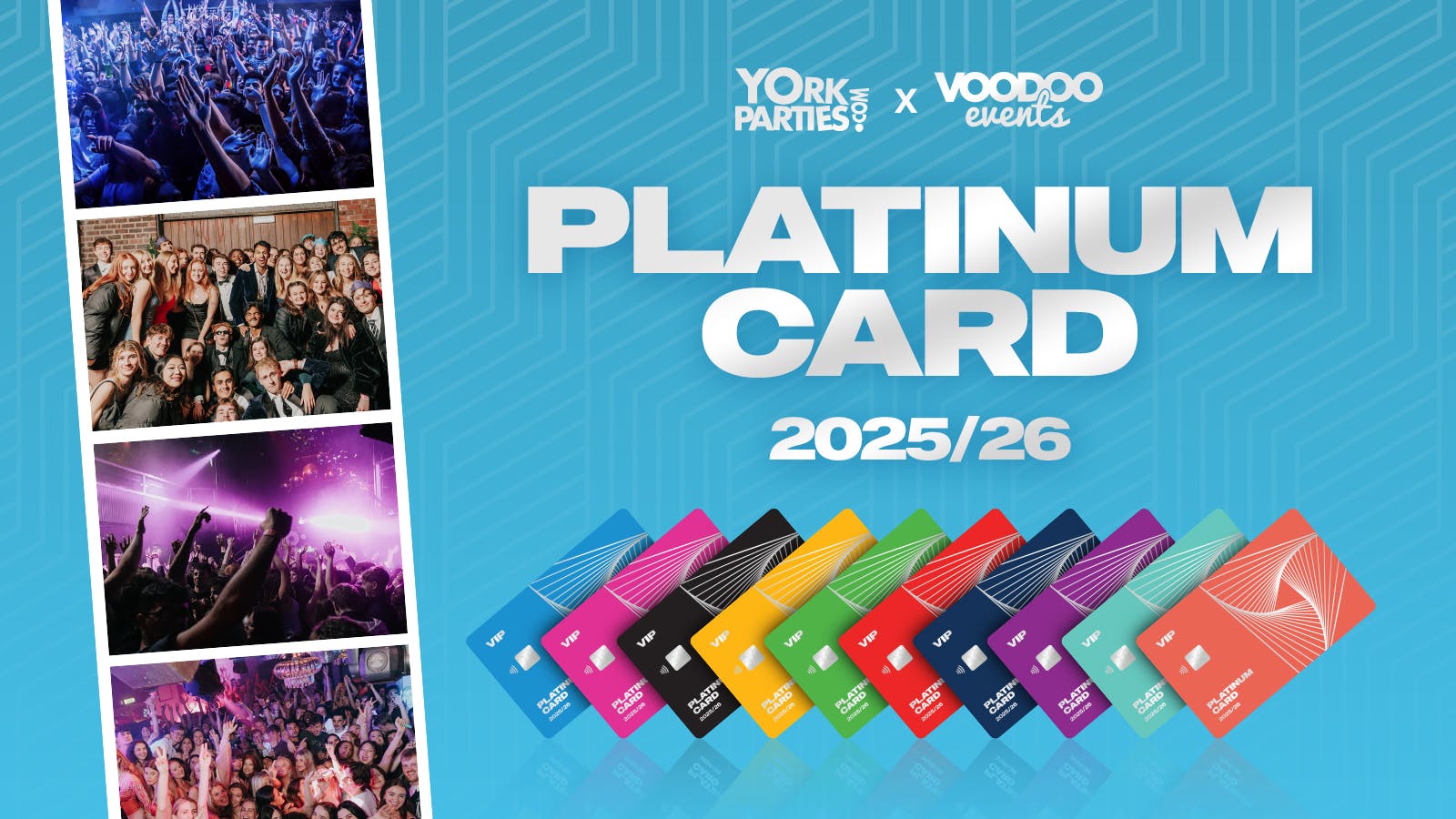 YORK VIP Platinum Card 2025/26 at Various Venues, across York, York on ...