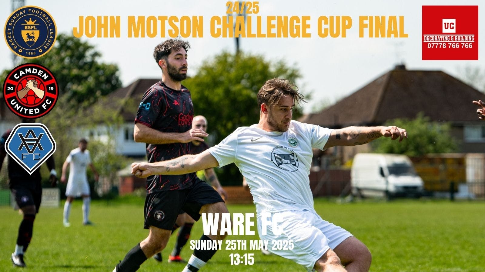 2025 John Motson Challenge Cup Final - Camden United vs Albany Athletic ...
