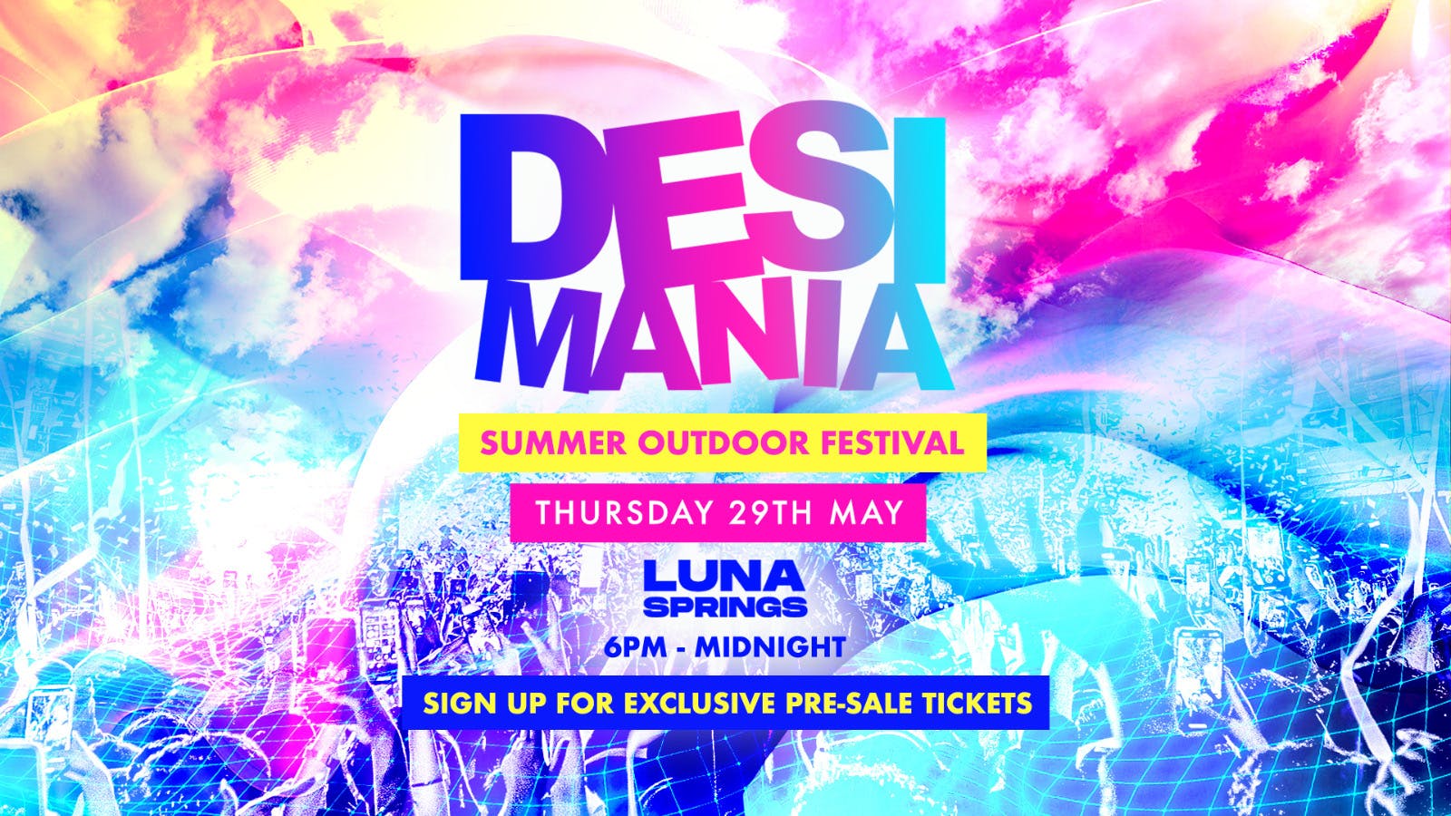 Desi Mania - Summer Outdoor Festival - Luna Springs [FINAL TICKETS ...