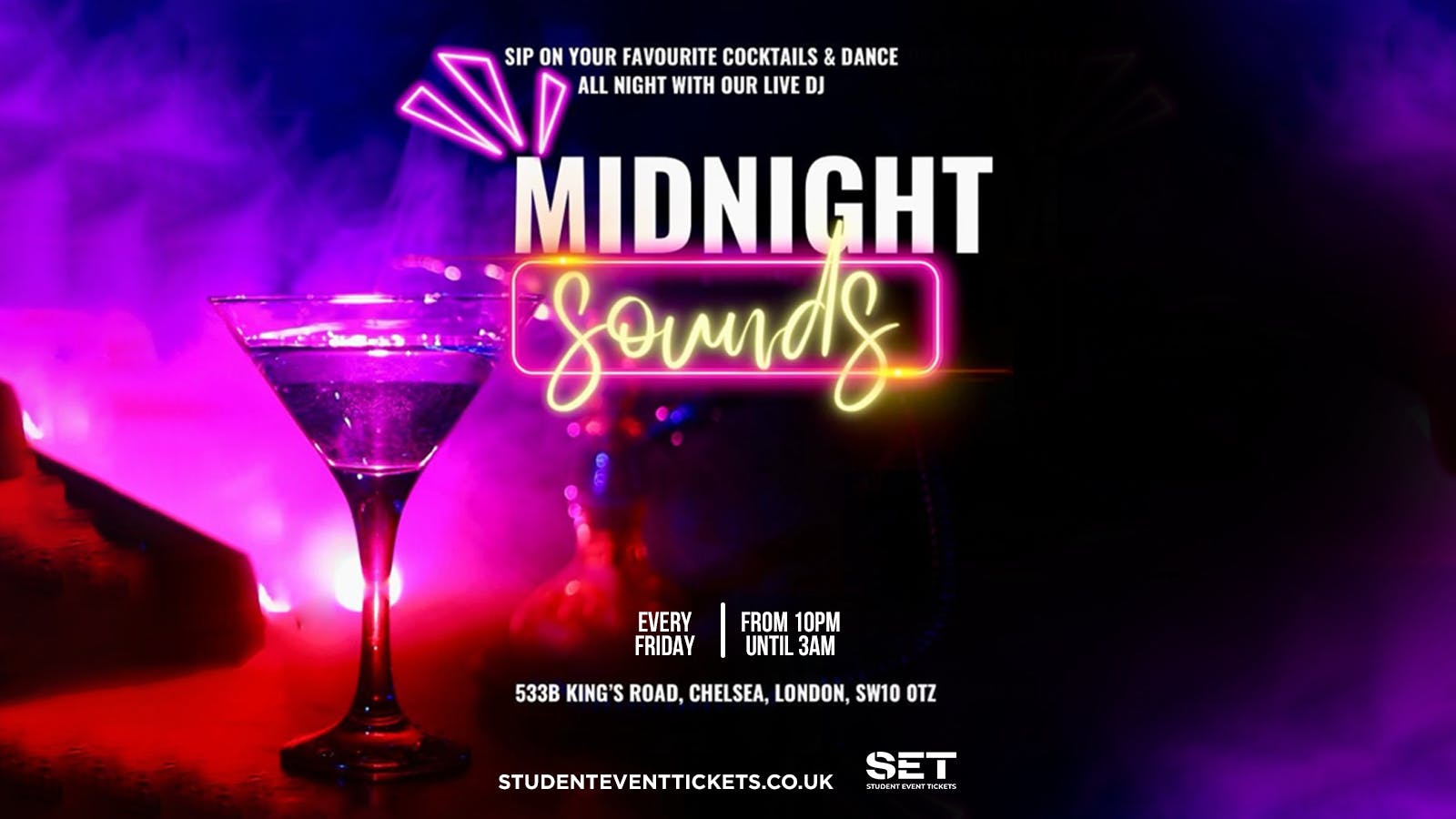 MIDNIGHT SOUNDS @ EMBARGO REPUBLICA - FRIDAY 18TH JULY at Embargo ...