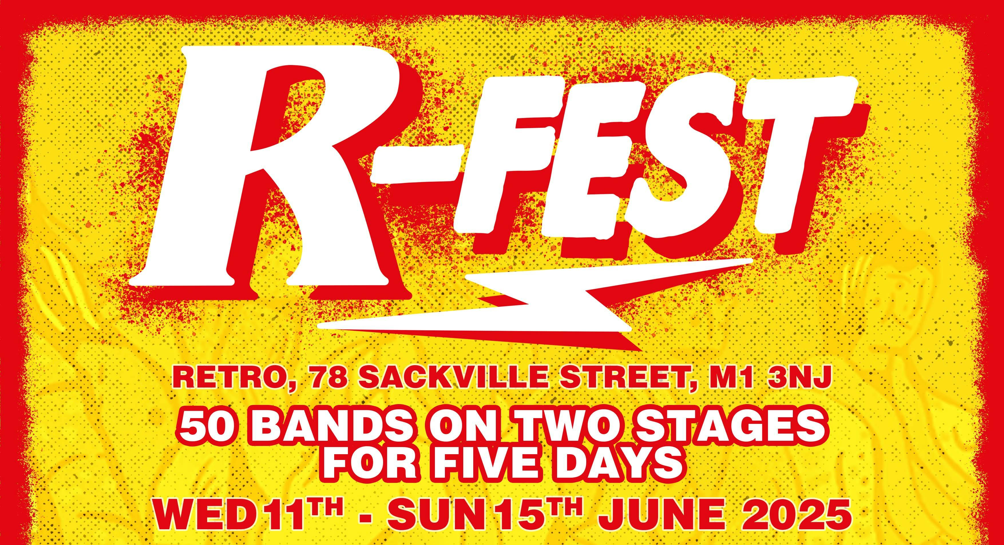 R-FEST - feat. Really Rhubarb, Flyover, So Anne-So, The Bridgemen, Tyler Devine, Autumn Anemoia ...