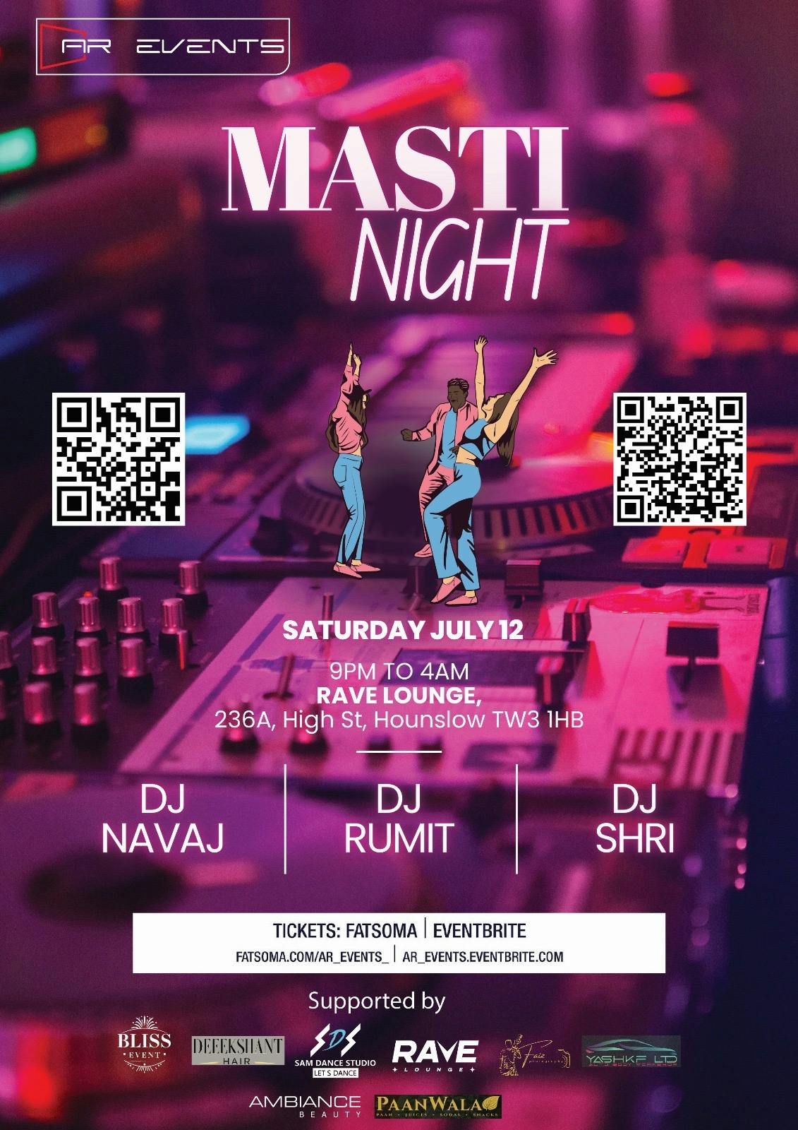 PANJABI BHANGRA NIGHT & BOLLYWOOD at RAVE LOUNGE, Hounslow on 12th Jul ...