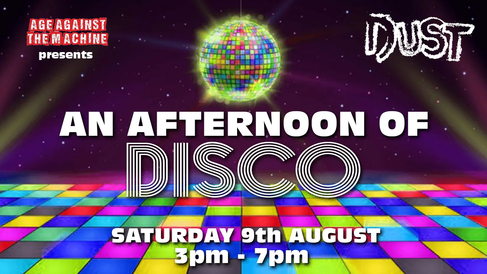 BRIGHTON An Afternoon of Disco: Sat 9th August, 3pm-7pm (Over 30s Only ...