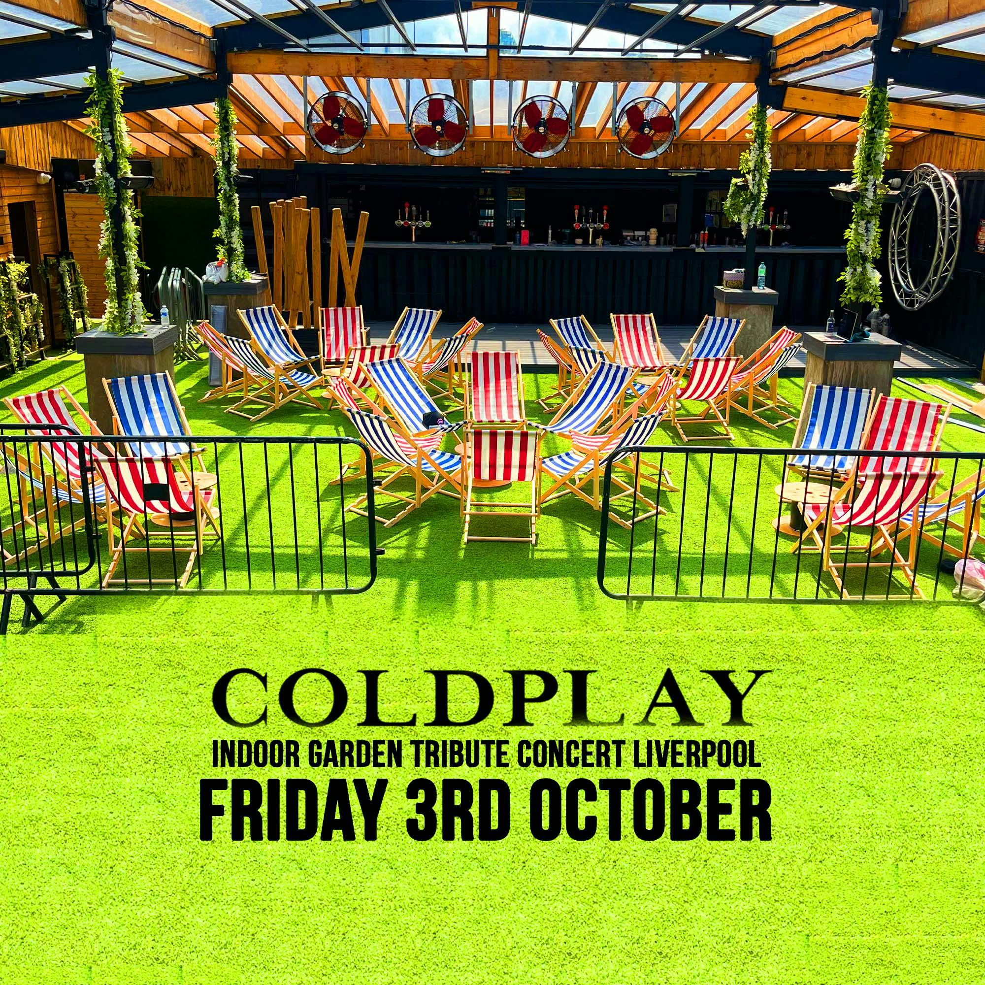 COLDPLAY Live Tribute Band - Indoor Garden Concert at The Garden @ Wav ...
