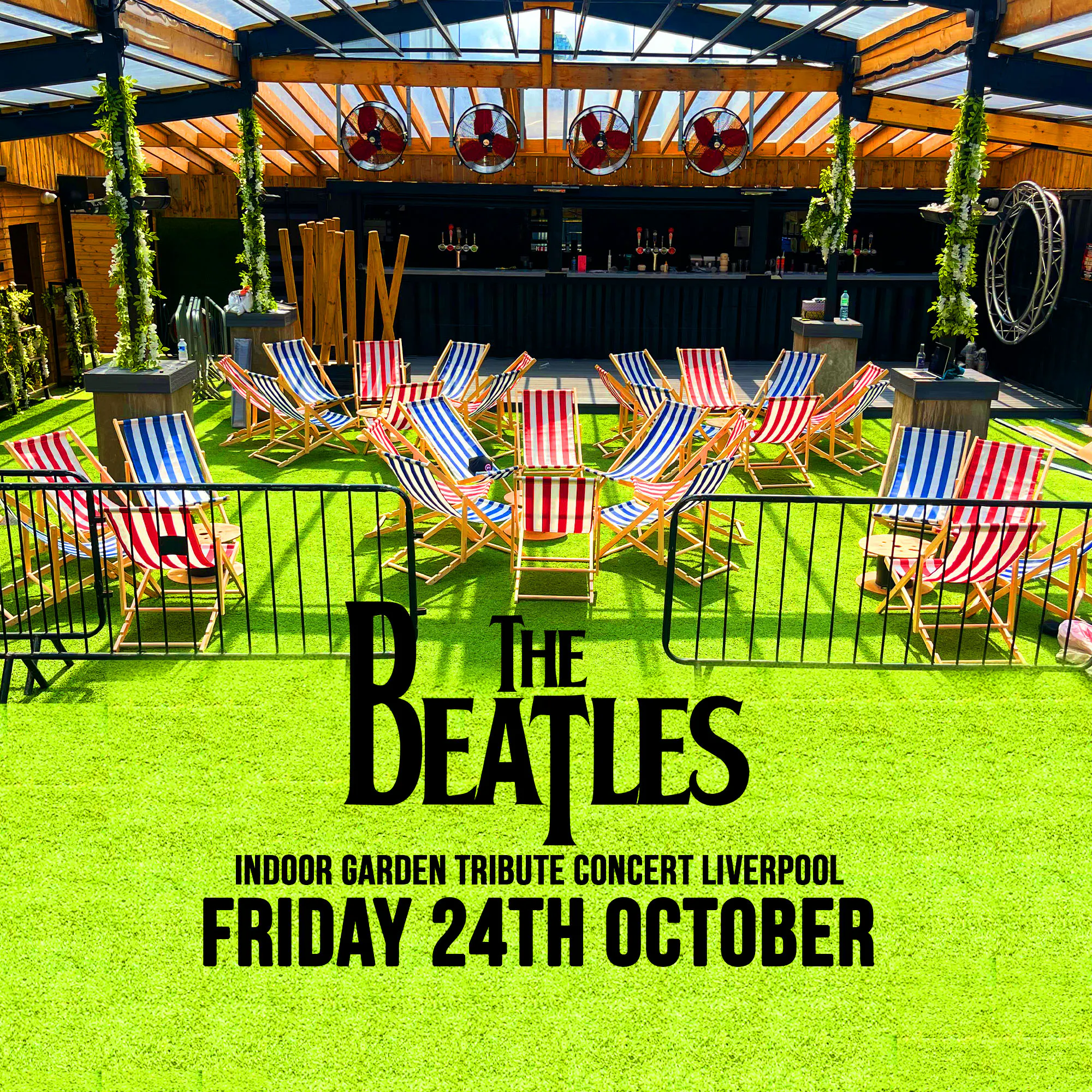 The Beatles Live Tribute Band - Indoor Garden Concert at The Garden ...