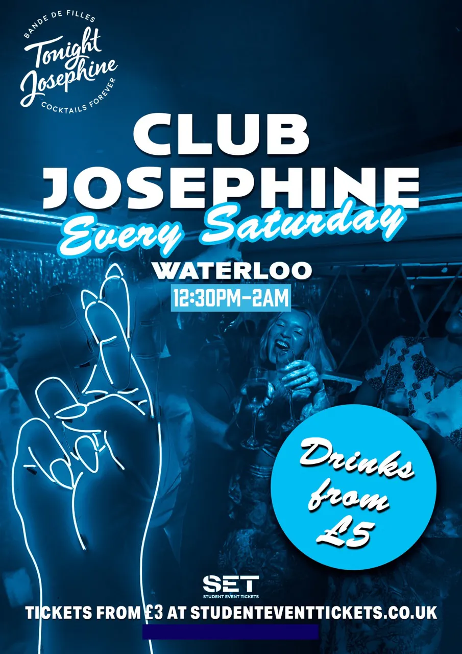 CLUB JOSEPHINE WATERLOO EVERY SATURDAY - JUNE 21ST at Tonight Josephine ...