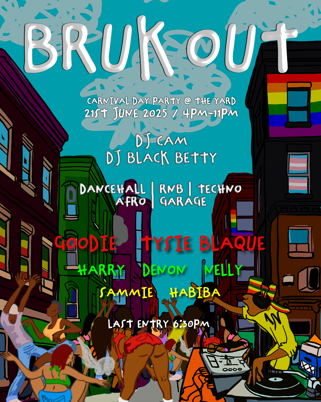 Bruk Out @ The Yard at The Yard Manchester, Manchester on 21st Jun 2025 ...