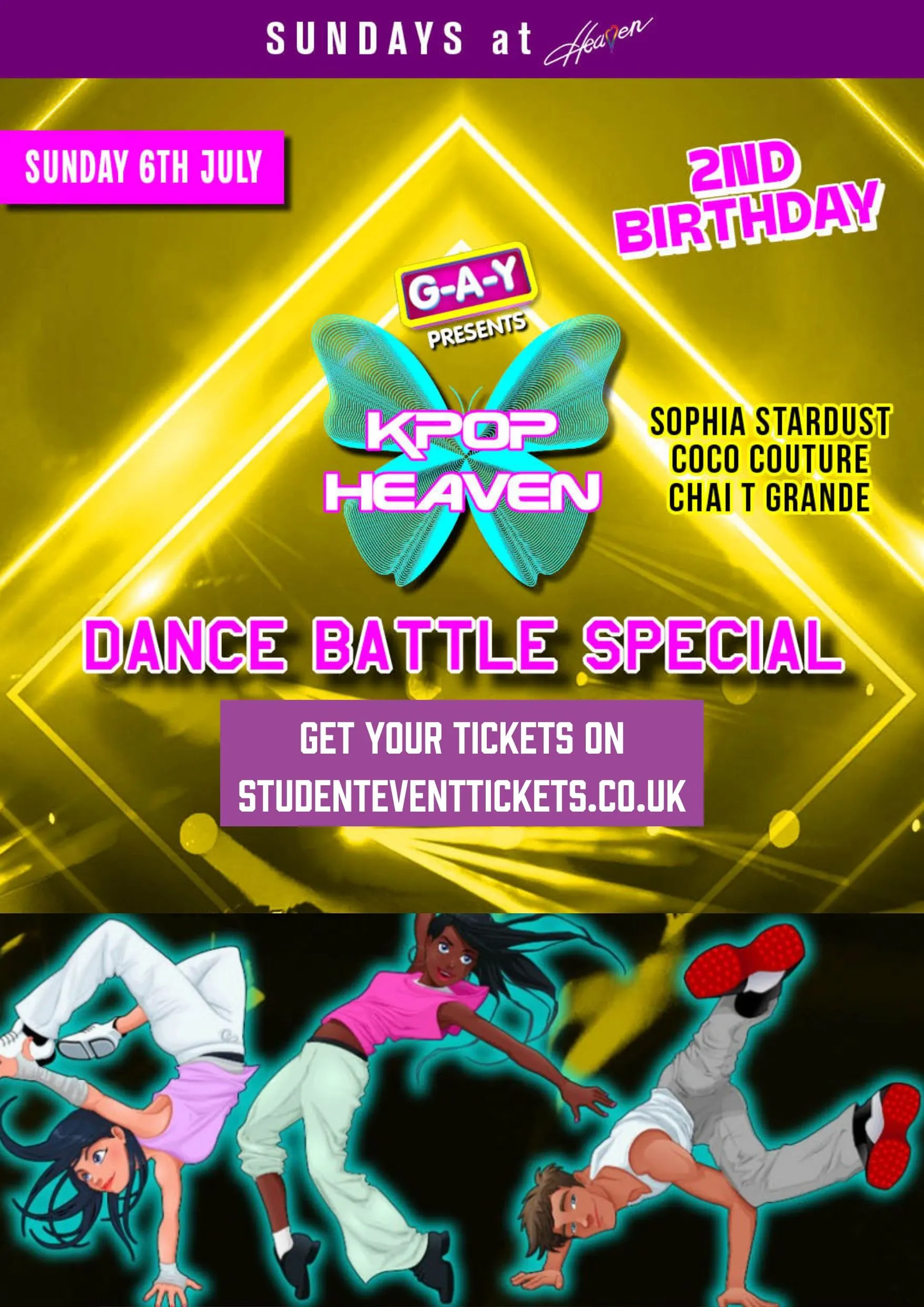 KPOP HEAVEN: DANCE BATTLE SPECIAL @ HEAVEN - SUNDAY 6TH JULY at Heaven ...