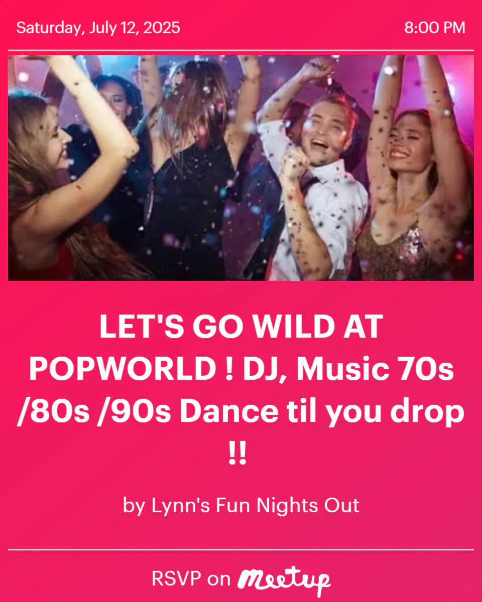 Wild Night Out at POPWORLD !!! DJ , Music 70s , 80s , 90s Dance til you ...