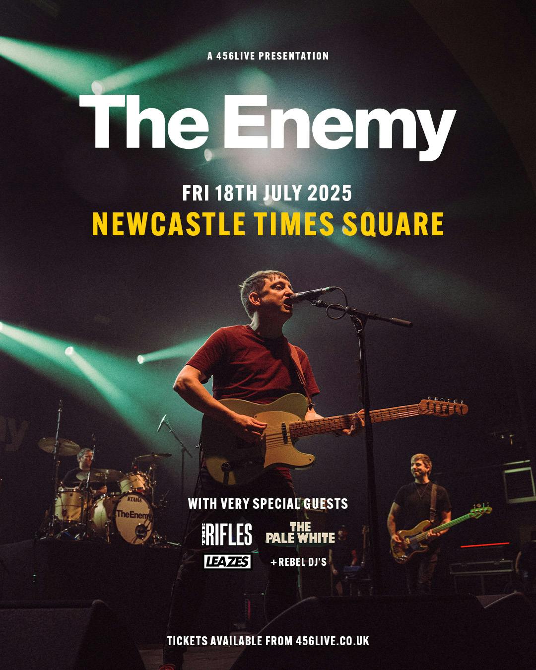 The Enemy | Newcastle at Times Square, Newcastle upon Tyne on 18th Jul ...