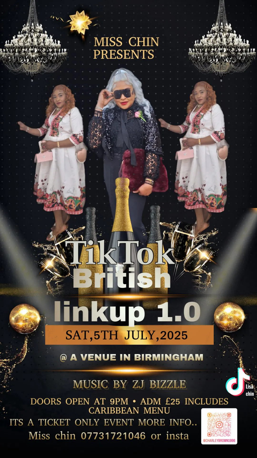 LISA CHIN TIKTOK BRITISH LINK UP 1.0 at Blue marlin , Birmingham on 5th ...