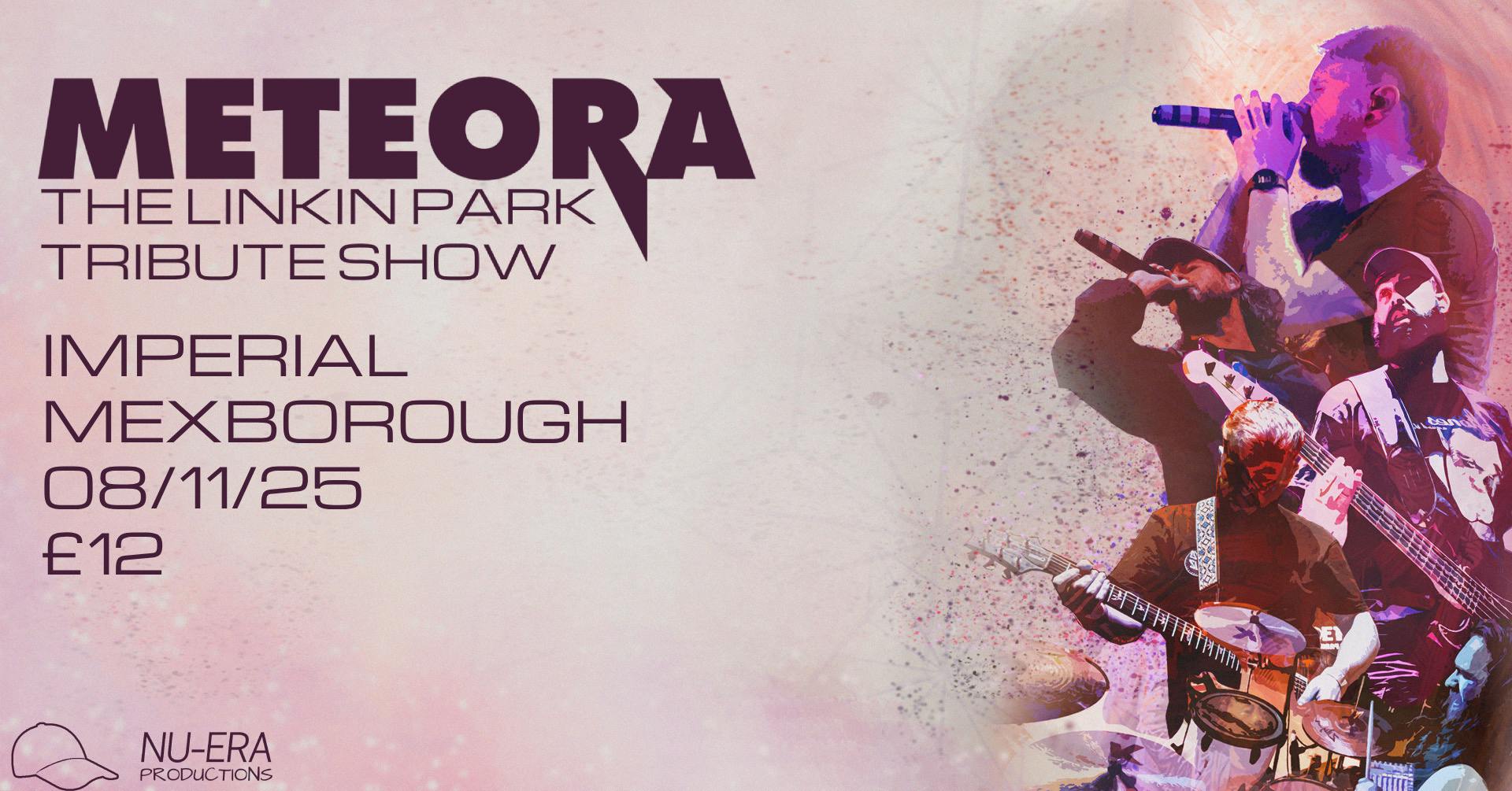 Meteora Linkin Park Tribute at Imperial Music Venue, Mexborough on 8th ...