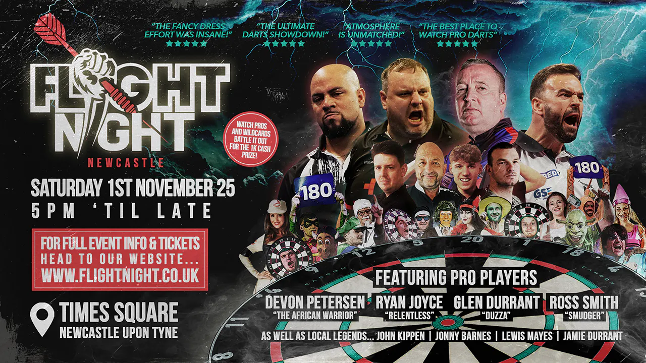 Flight Night 2025 'The Ultimate Darts Showdown Returns!' 🎯 @ Times ...
