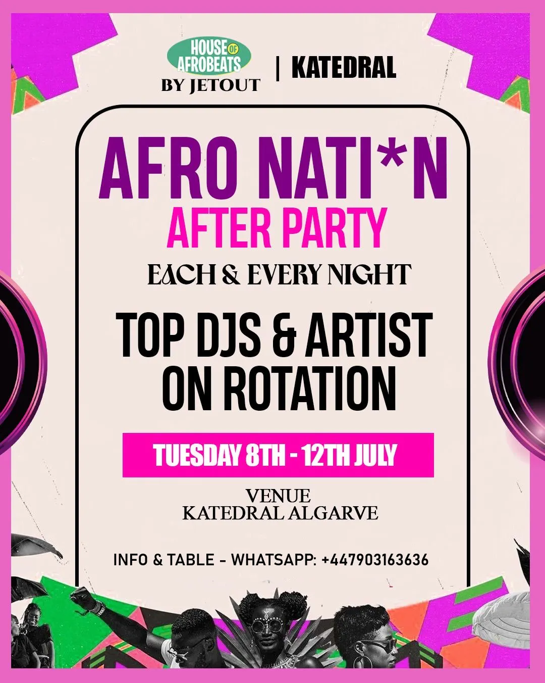Afro Nation Day 2 After Party - Afrobeats, Amapiano, Bashment at ...