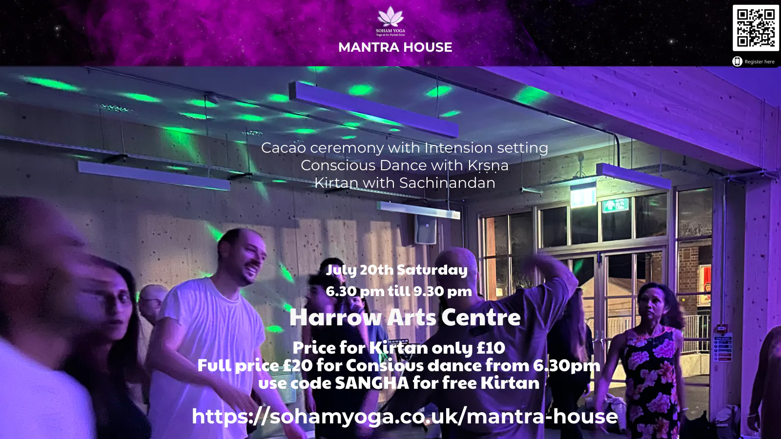 Mantra House: Conscious Dance, Cacao Ceremony & Kirtan in HARROW at ...