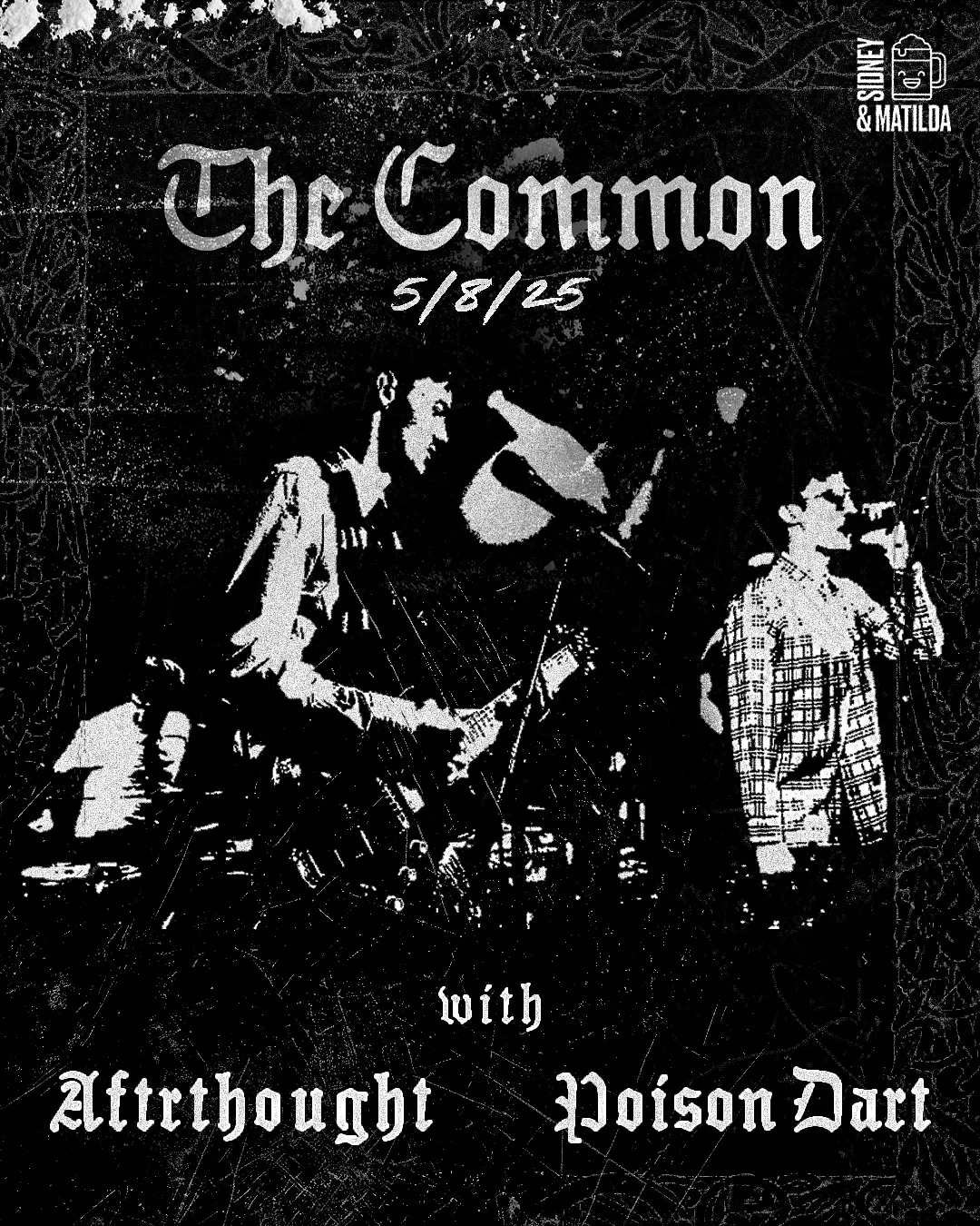 The Common + Aftrthought + Poison Dart at Sidney & Matilda, Sheffield ...