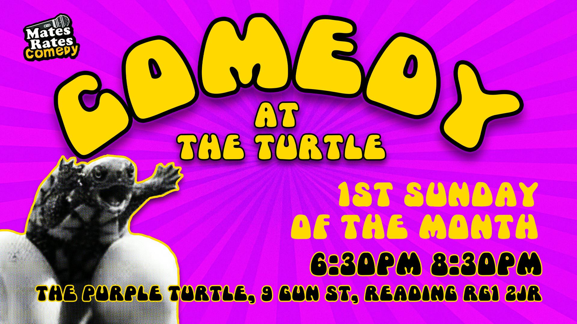 Comedy at Turtle with headliner Jacob Hawley at The Purple Turtle ...